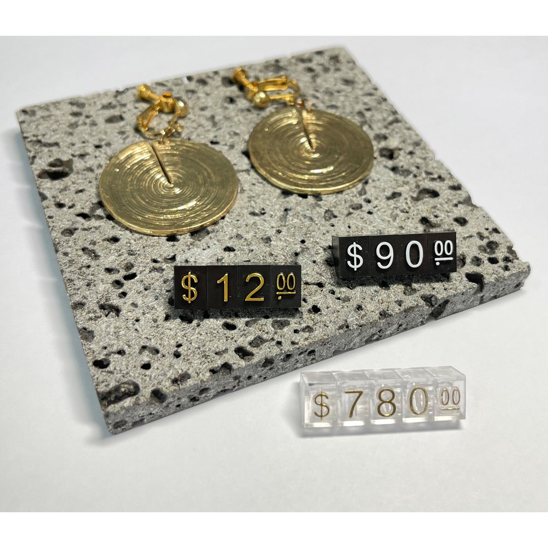 Price Tag, Price Sign, Small Price Tag, Price Tag for Jewelry Display ...