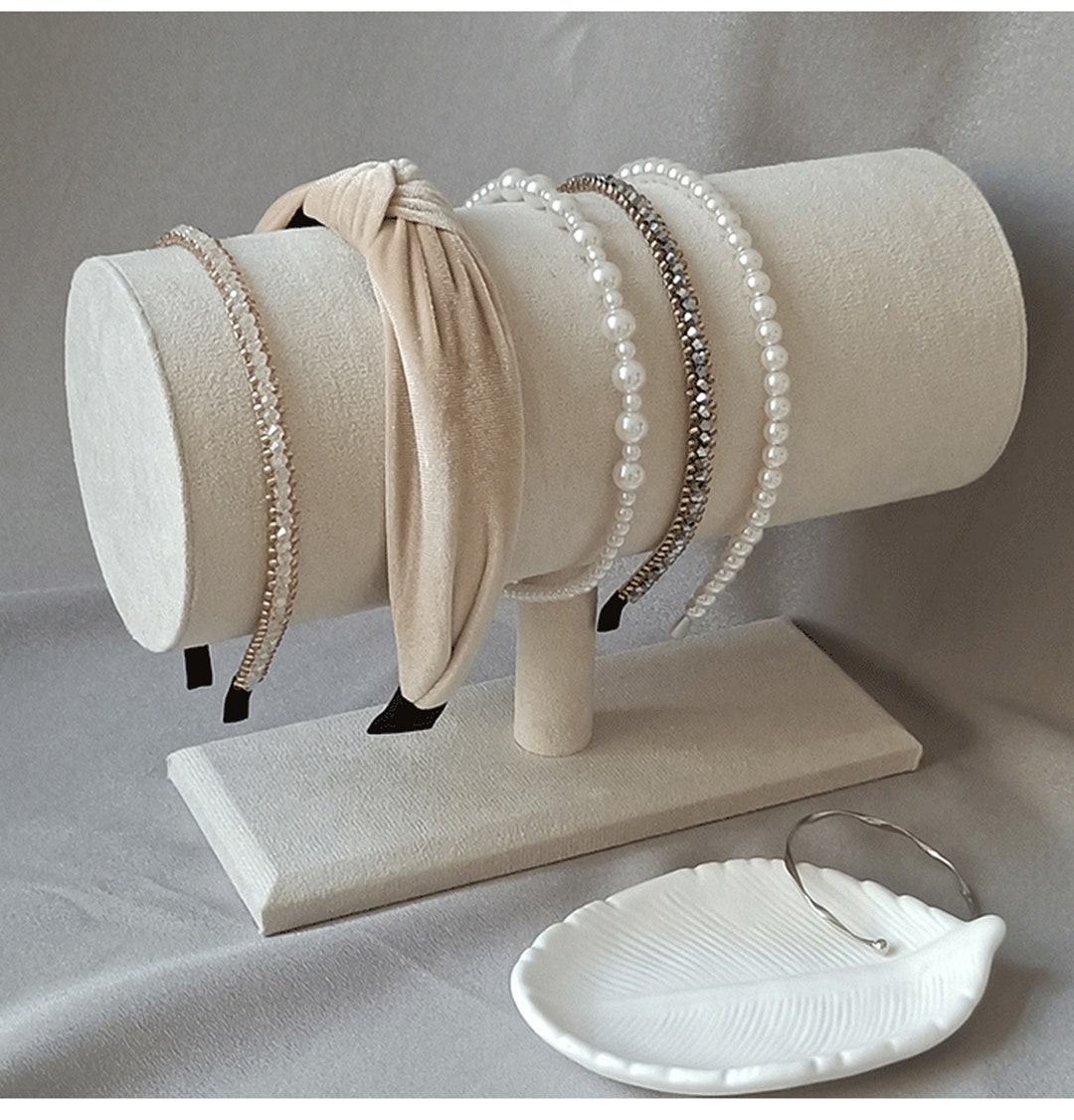 Bow Display, Headband Display, Craft Show Display, Velvet Display Stand ...
