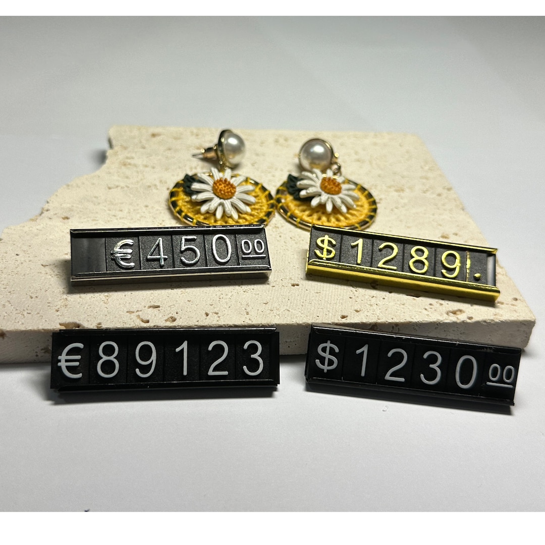 Price Tag, Price Sign, Small Price Tag, Price Tag for Jewelry Display ...
