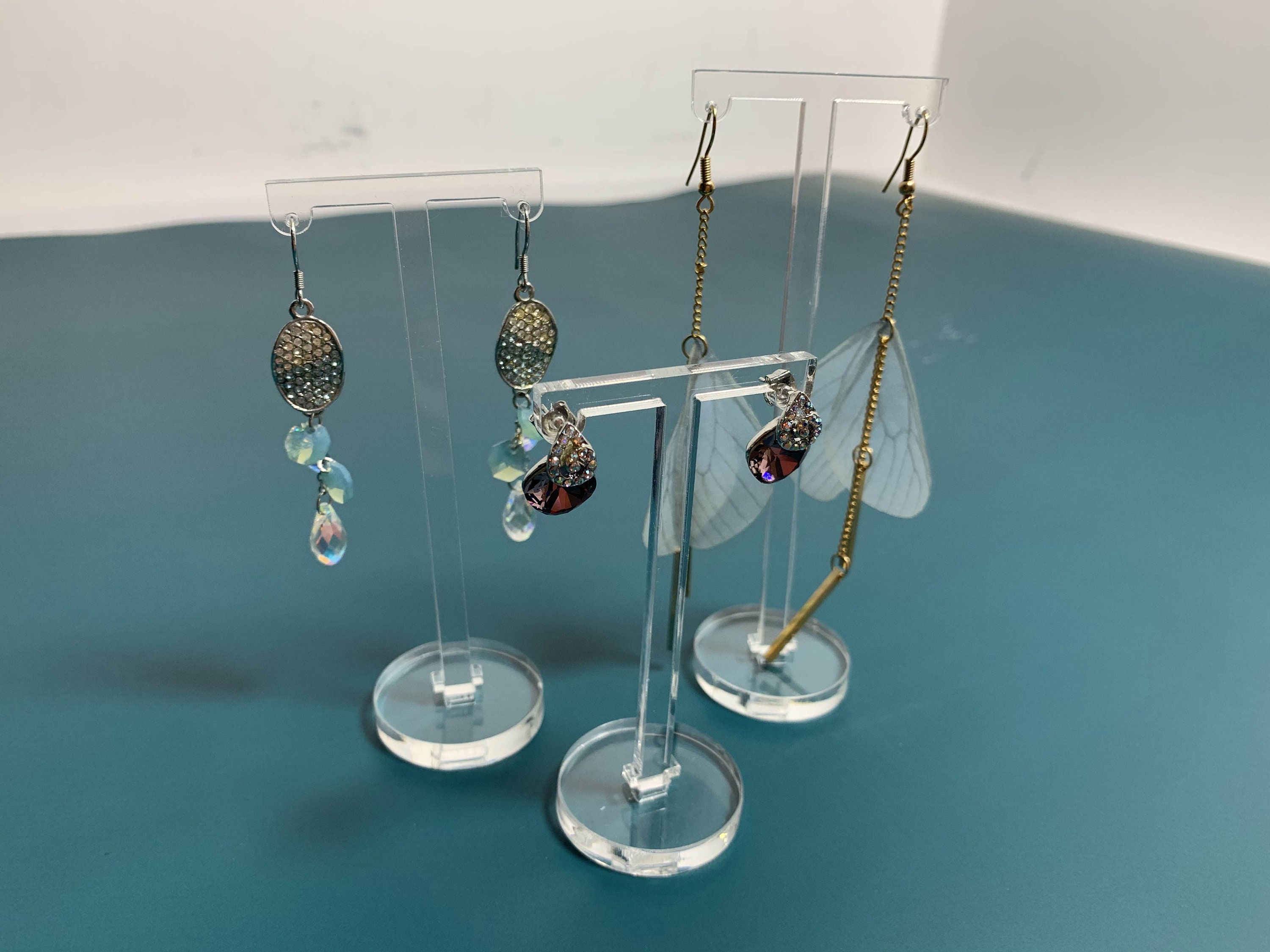 Acrylic Earring Stand Earring Display Holder Jewelry | Etsy