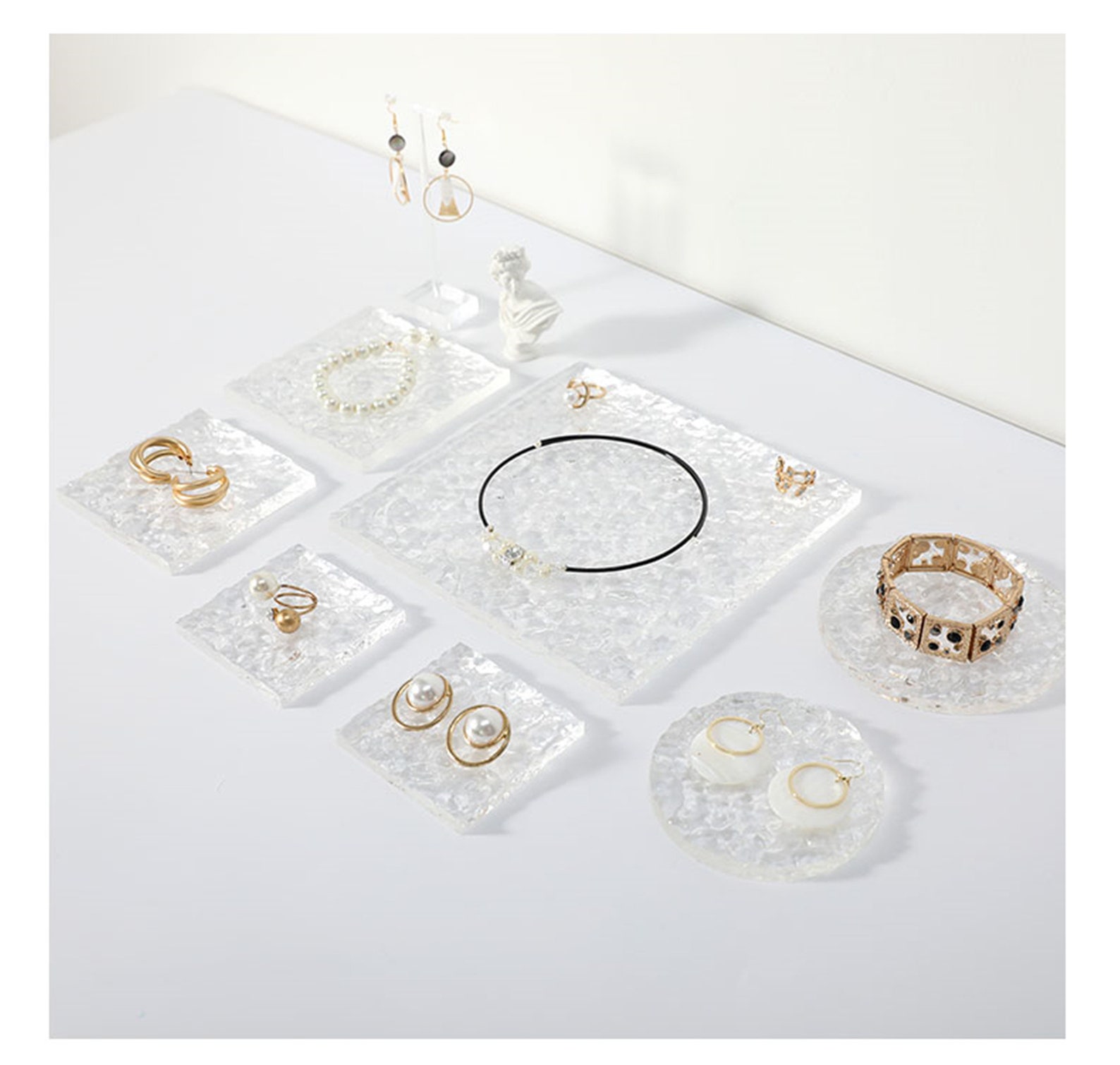 Clear Acrylic Jewelry Display Set Acrylic Jewelry Stand | Etsy