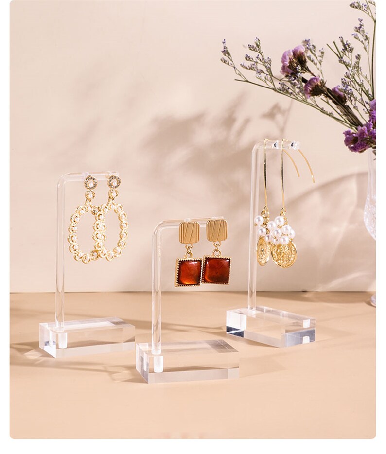 Jewelry Display Set Acrylic Jewelry Stand Jewelry Organizer | Etsy