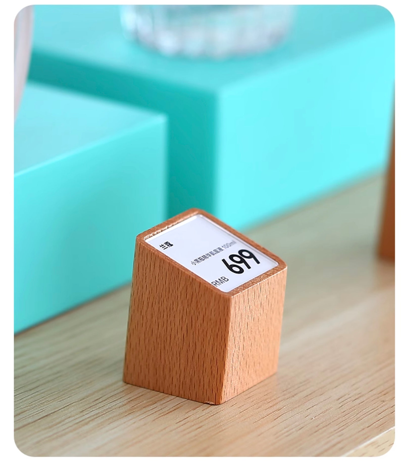 Wooden Acrylic Price Tag: Retail Shop Branding Sign - Etsy