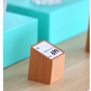 Business Name Sign, Price Tag, Branding Sign, Wooden Price Tag, Number ...