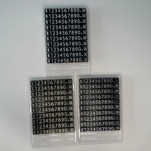 Price Tag, Price Sign, Mini Price Tag, Price Tag for Jewelry Display ...