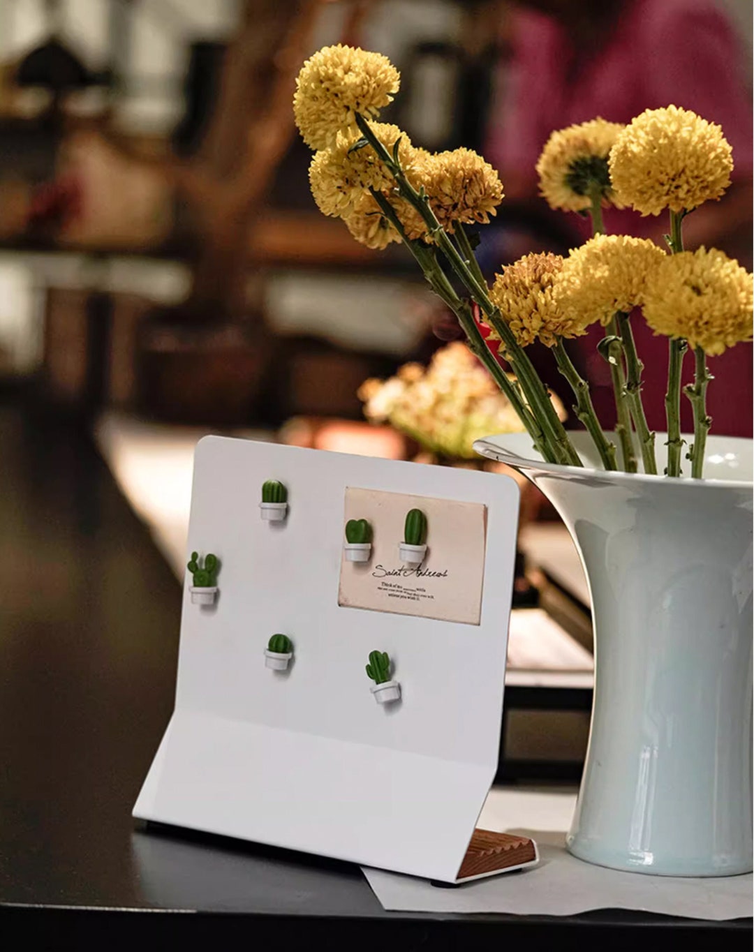 Erasable Metal Tag Stand, Food Label, Branding Sign, Business Name ...