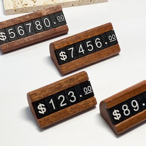 Price Tag, Price Sign, Small Price Tag, Price Tag for Jewelry Display ...