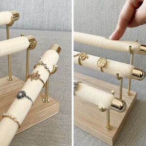 Rings Display, Ring Holder, Detachable Ring Display, Three Tier Ring ...