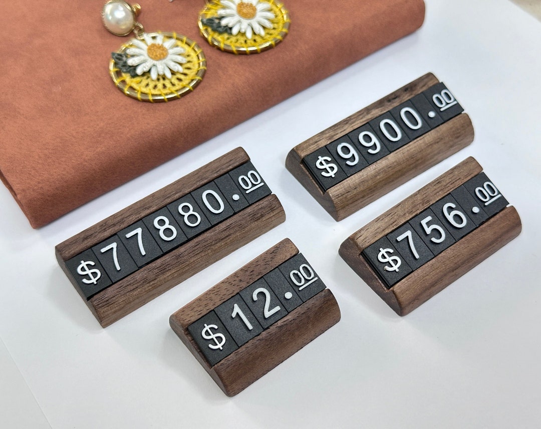 Price Tag, Price Sign, Small Price Tag, Price Tag for Jewelry Display ...