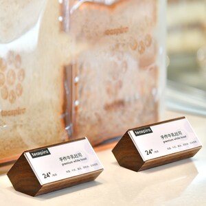 Price Tag, Brand Sign, Wood Acrylic Price Tag, Price Tag for Jewelry ...