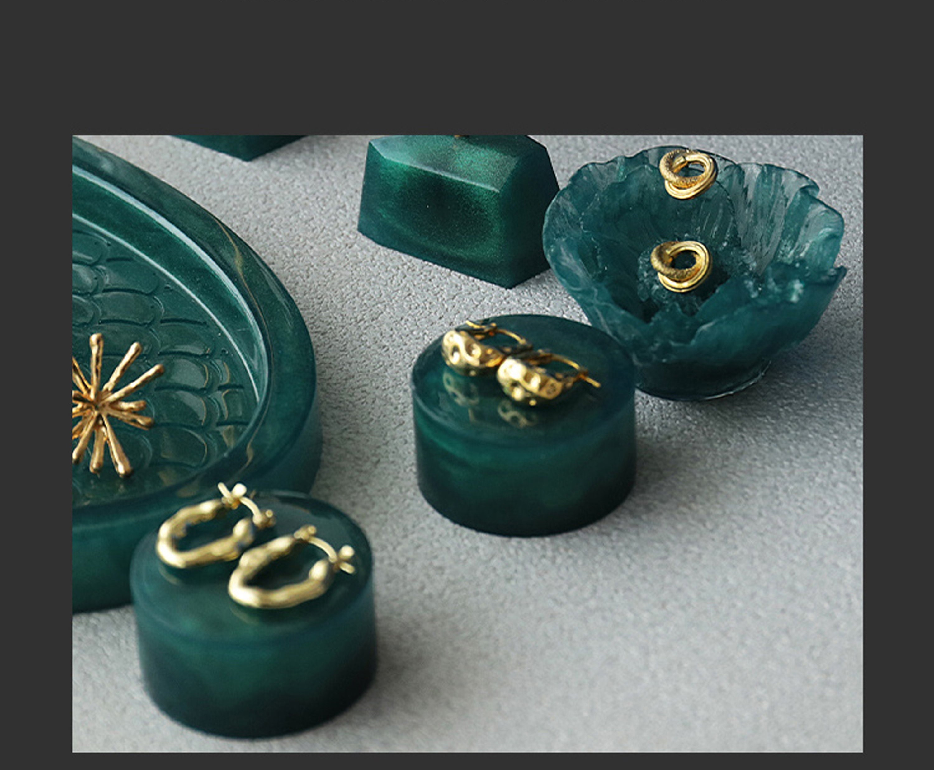 Retro Jewelry Display Resin Jewelry Display Earring Holder - Etsy