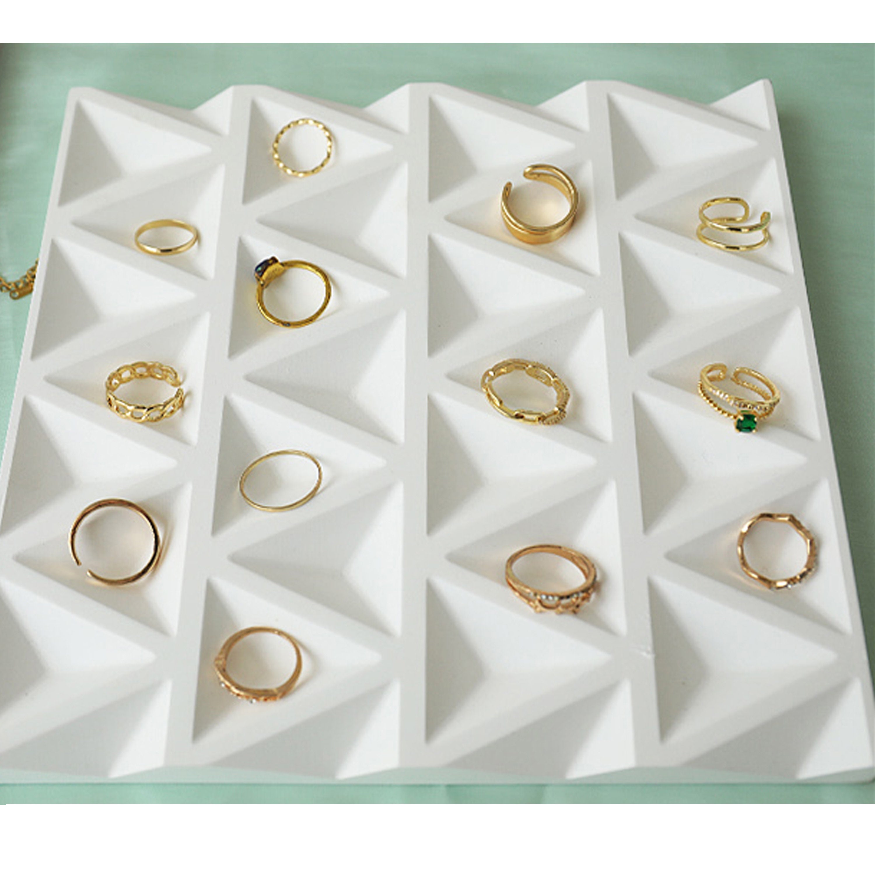 Jewelry Organizer Pink Plaster for Jewelry Display Jewelry - Etsy