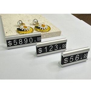 Price Tag, Price Sign, Small Price Tag, Price Tag for Jewelry Display ...