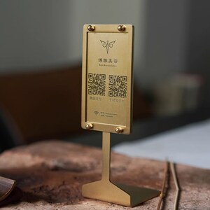 Personalized Branding Sign, Business Name Stand, Logo Stand ...