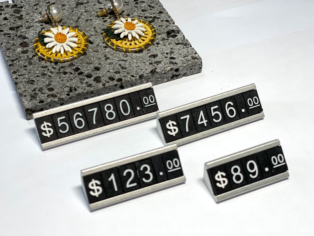 Price Tag, Price Sign, Small Price Tag, Price Tag for Jewelry Display ...