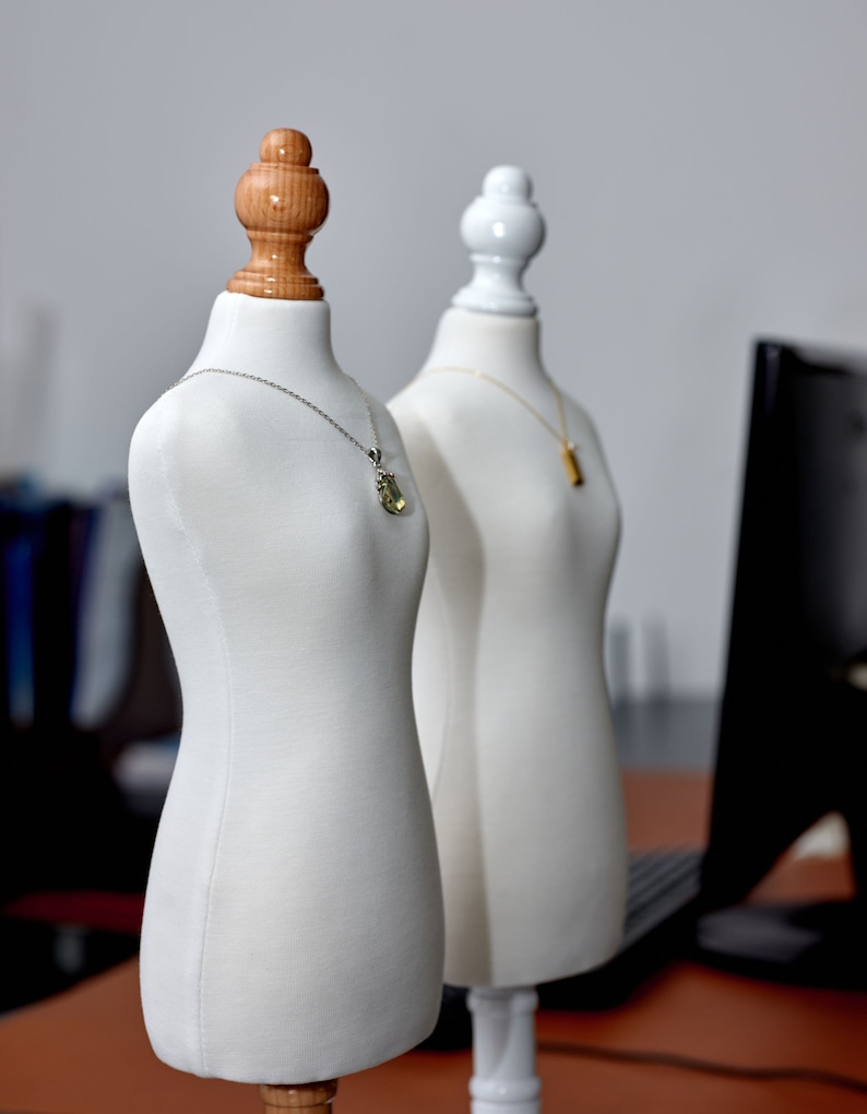 Mini Female Dress Form Mannequin Pinnable Mannequin With - Etsy