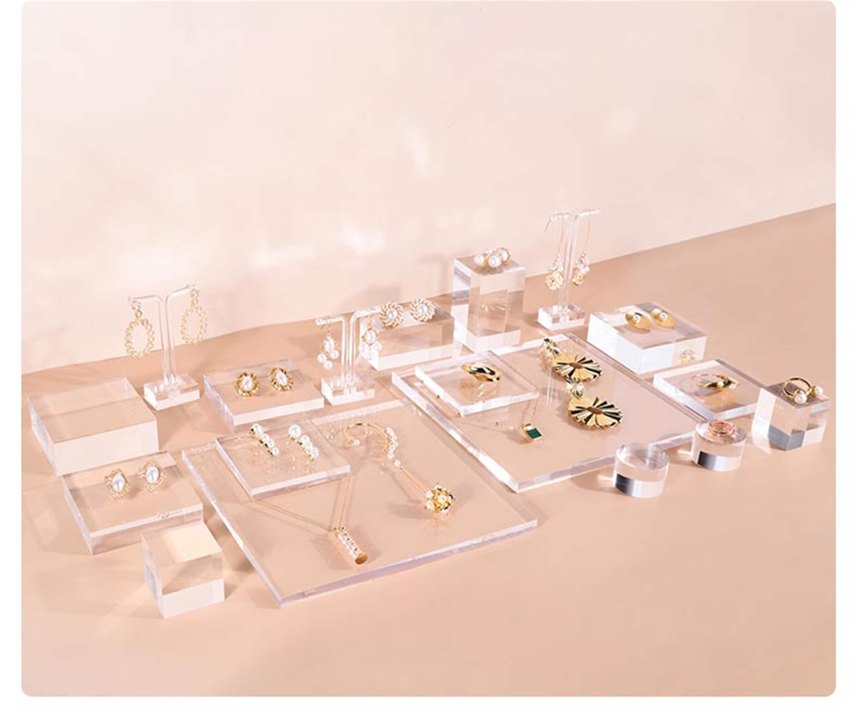 Jewelry Display Set Acrylic Jewelry Stand Jewelry Organizer | Etsy