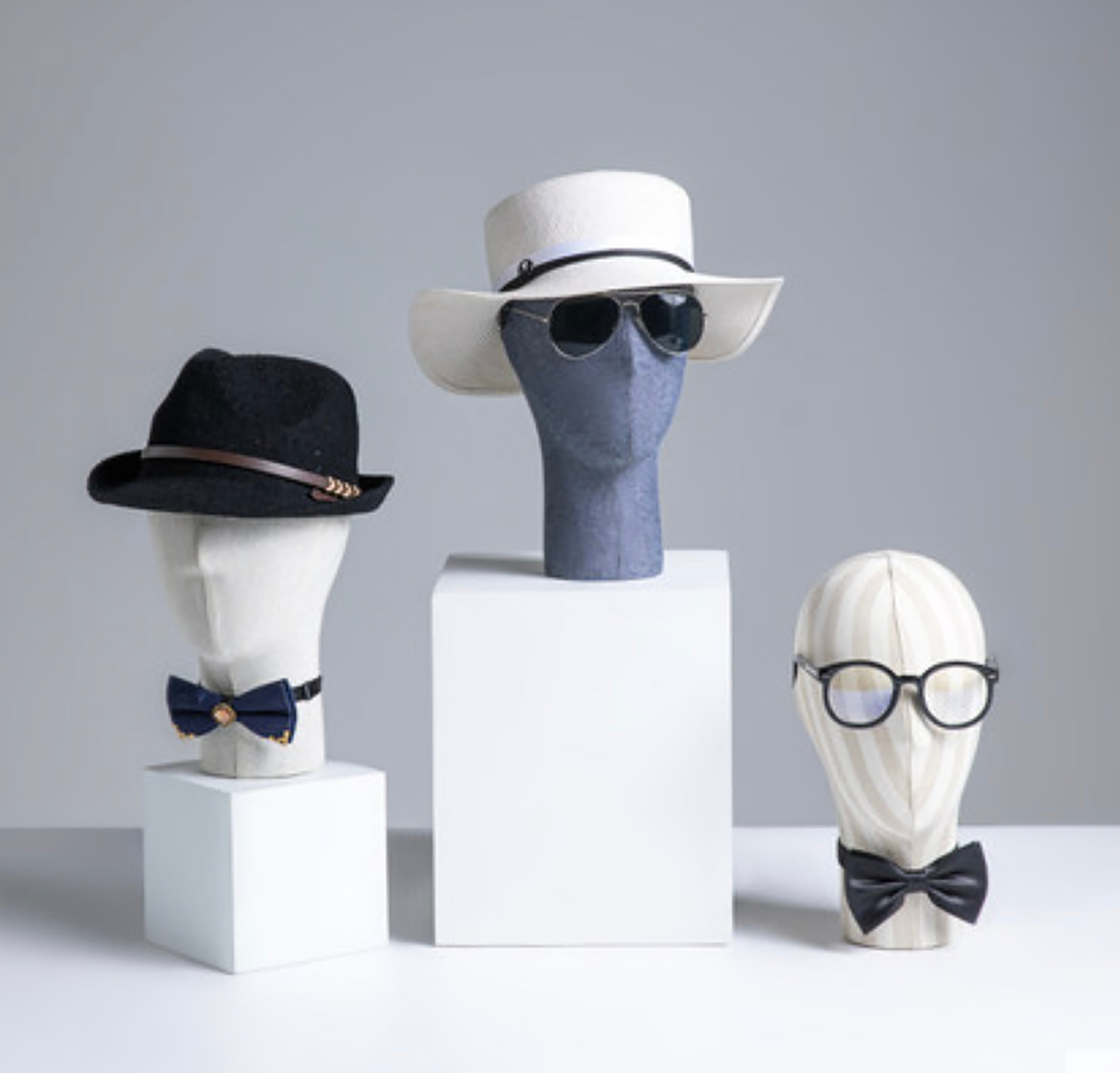 Hat Display Mask Display Glass Holder Stand Mannequin Head | Etsy