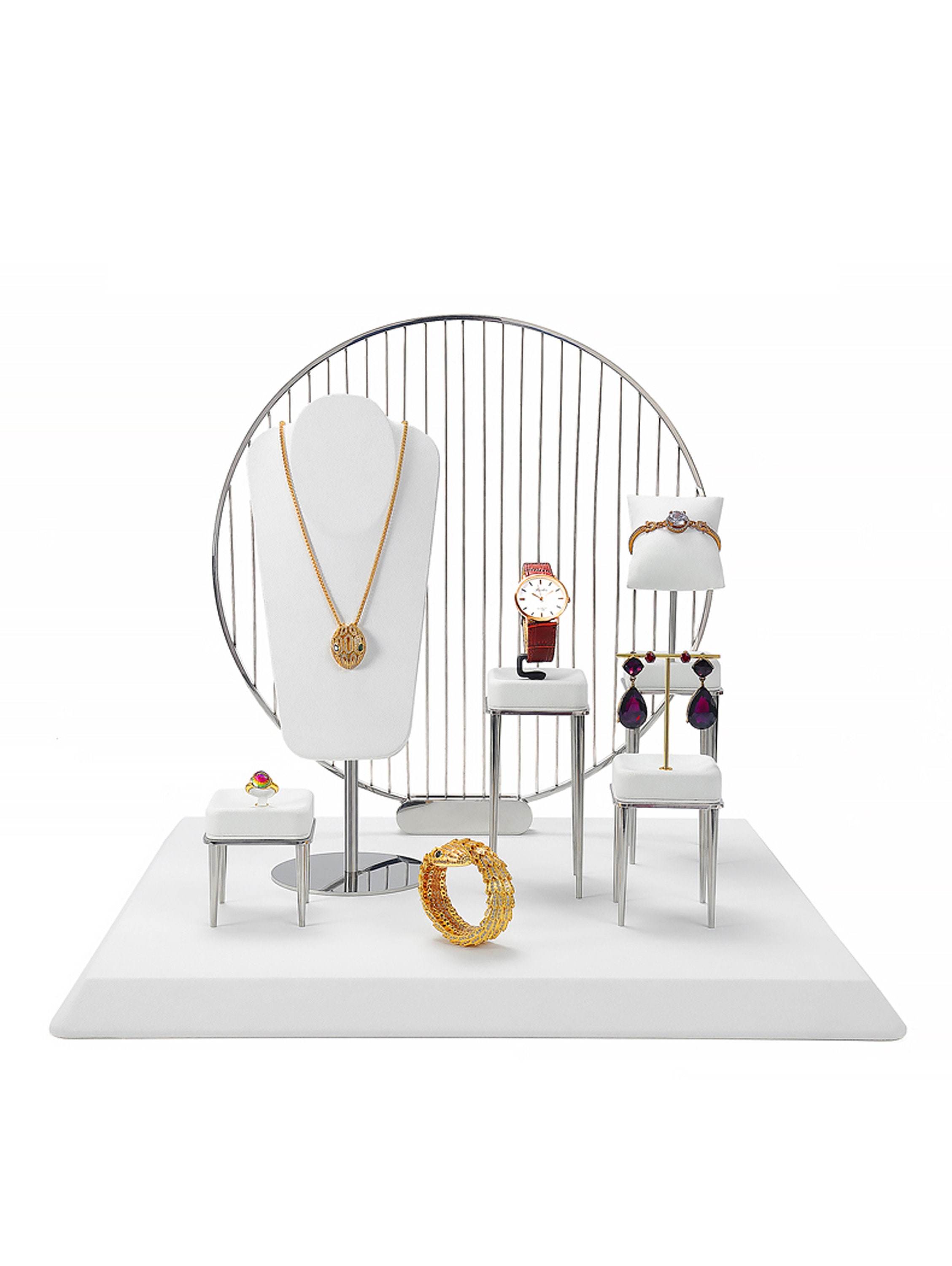 Metal Jewelry Display Jewelry Display Set Jewelry Organizer - Etsy