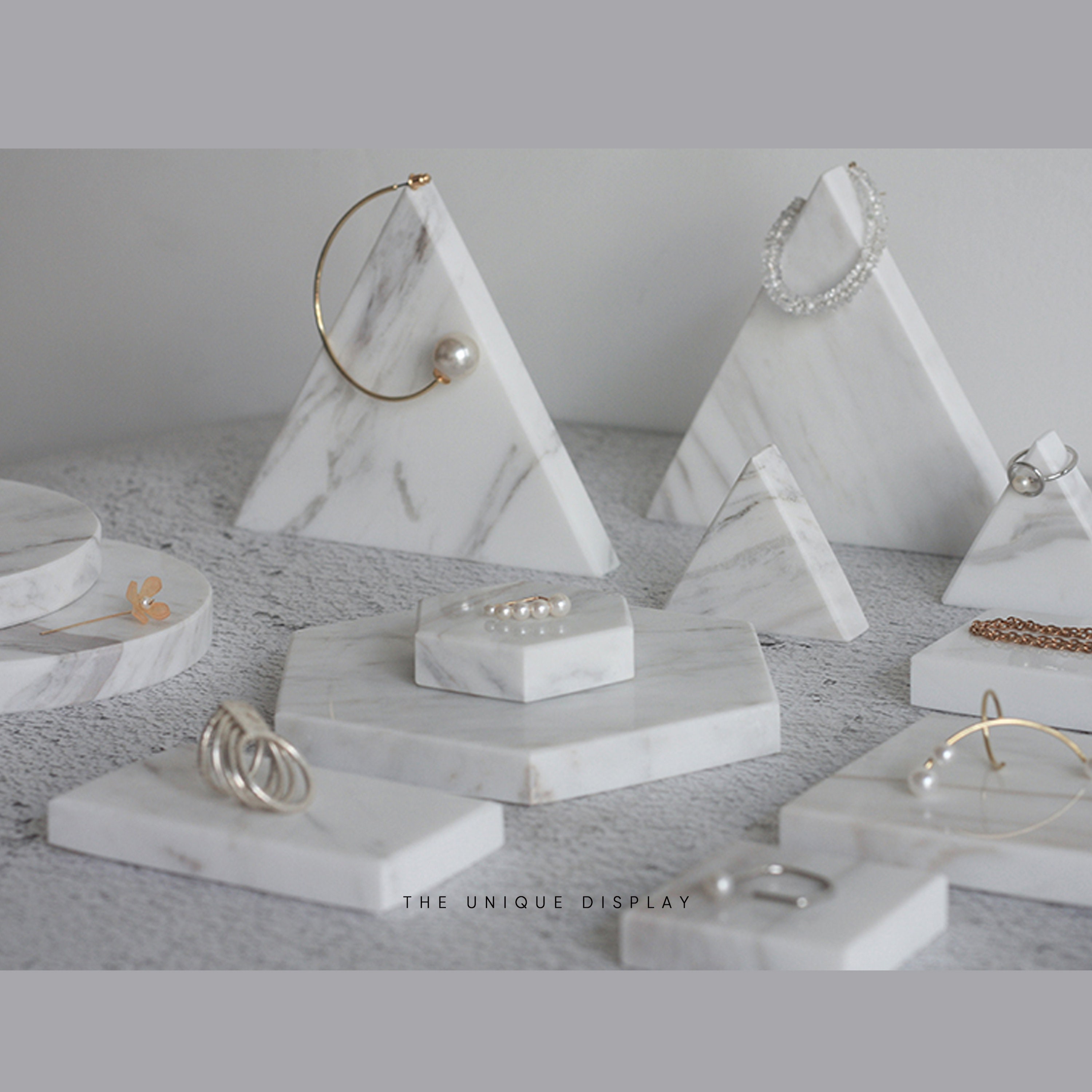 Marble Jewelry Display Jewelry Display Retail Display Craft - Etsy