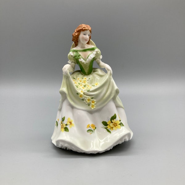 Royal Worcester Lady Figurine - Etsy