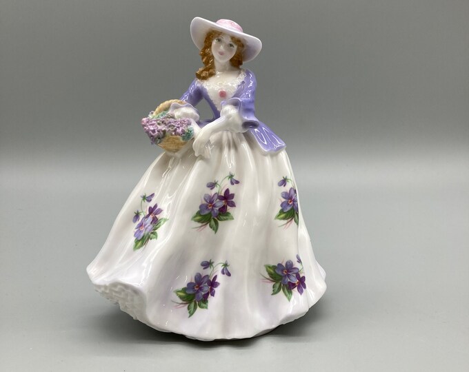 Royal Worcester 'sweet Violet' Limited Edition Fine Bone China ...