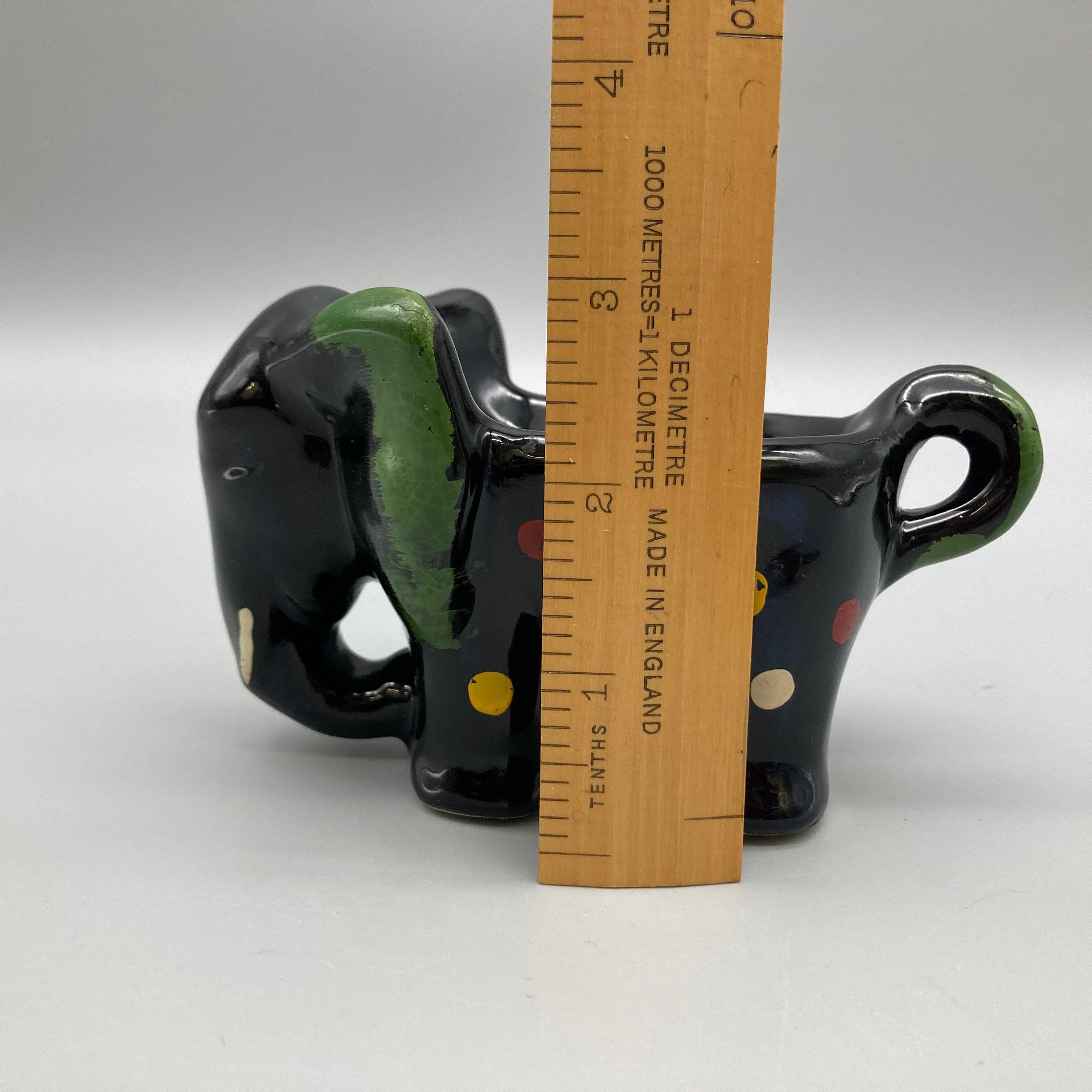 Zell Schmider Pottery Black Elephant 1950s Ashtray by - Etsy