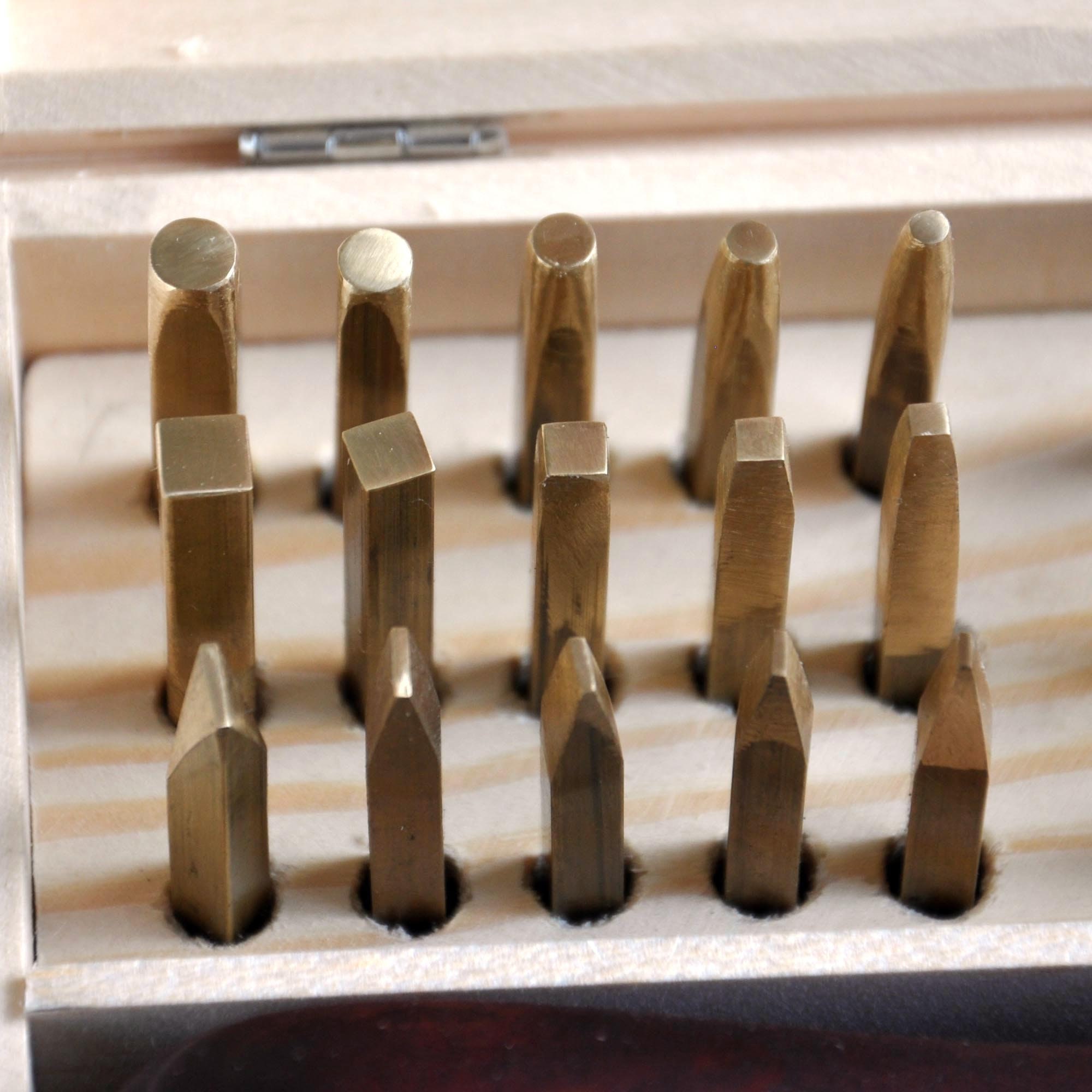 Decorative Brass Hand Tools Set of 30 Bookbinding Tools | Etsy