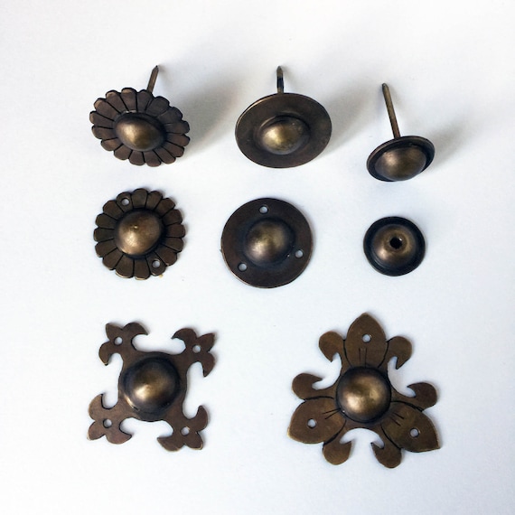 Brass Furnishings to Bookbinding bosses Bookbinding Tools - Etsy