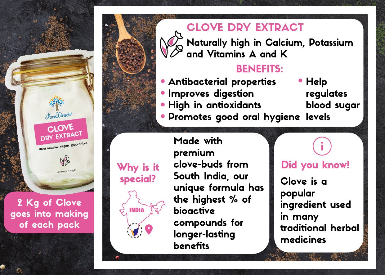 Clove Extract/supplement- Protect Liver, Boost Immune System, Maintain ...