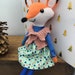Felt 19 Stuffed Fox Decor Nursery Stuffie Fox Large - Etsy