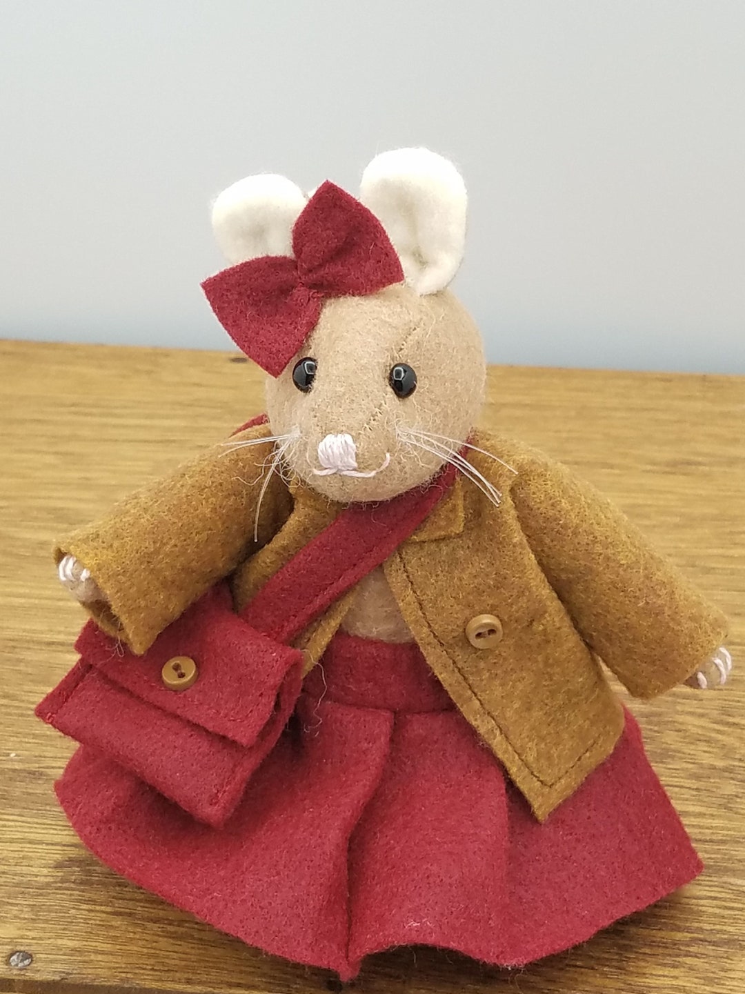Felt Mouse,woodland Mouse, Nursery Decor Mouse, Baby Room Decor ...