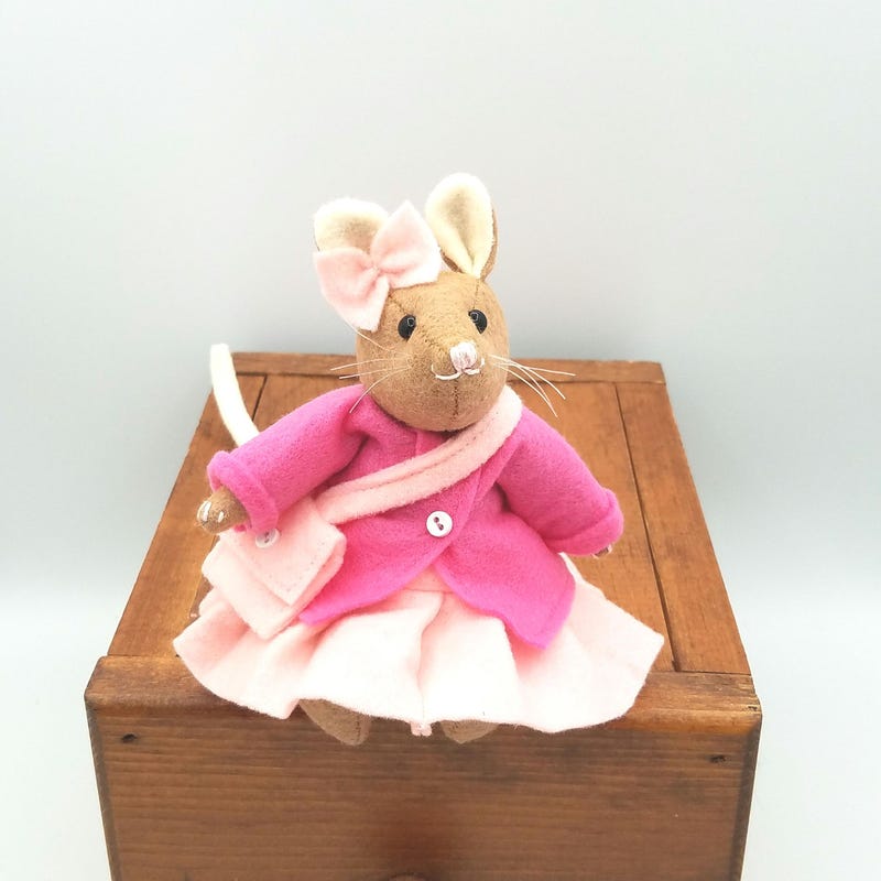 Cute Little Mouse Plush - Etsy
