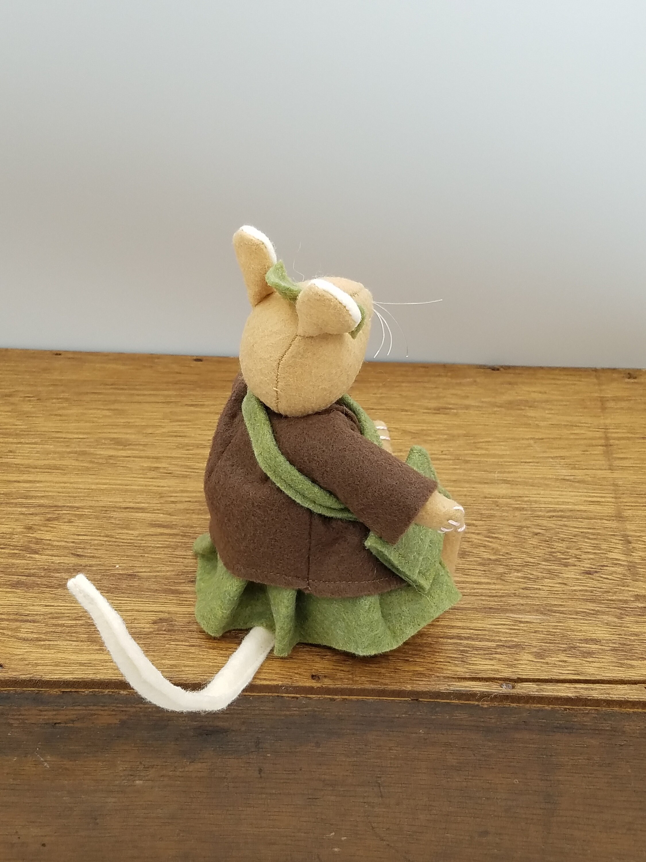 Felt Handmade Woodland Mouse Collectable Felt Mouse Holiday - Etsy