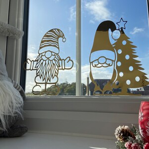 Christmas Gonk Window Decoration Christmas Gonks Christmas - Etsy