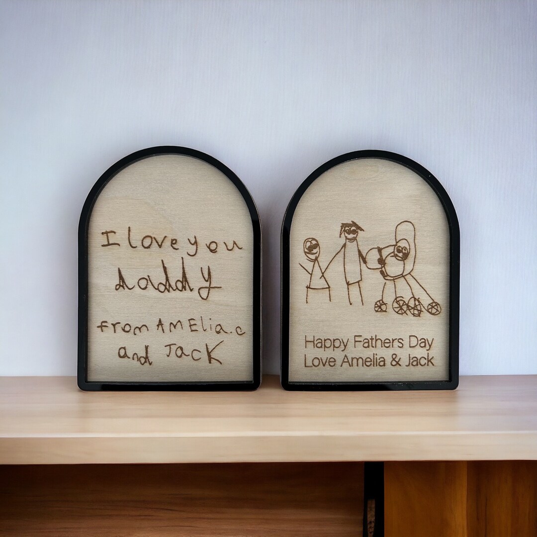 Childrens Engraved Drawings and Messages, Childrens Engraved Artwork ...