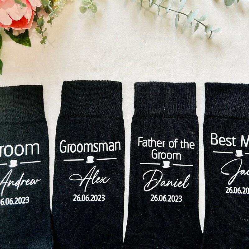 Grooms Socks - Etsy