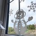 Snowman Window Stickers, Christmas Snowman, Christmas Decoration ...
