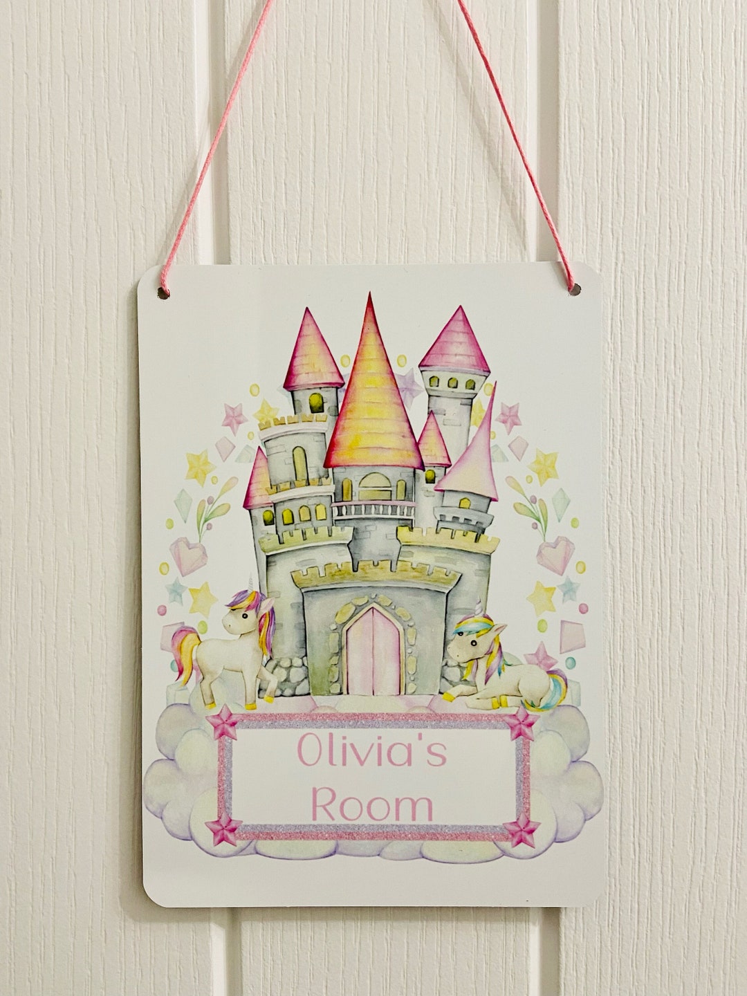 Princess Bedroom Door Sign Personalised Door Sign Childrens - Etsy