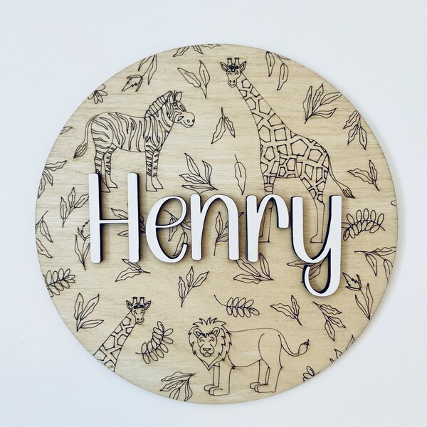 Safari Wall Art - Etsy