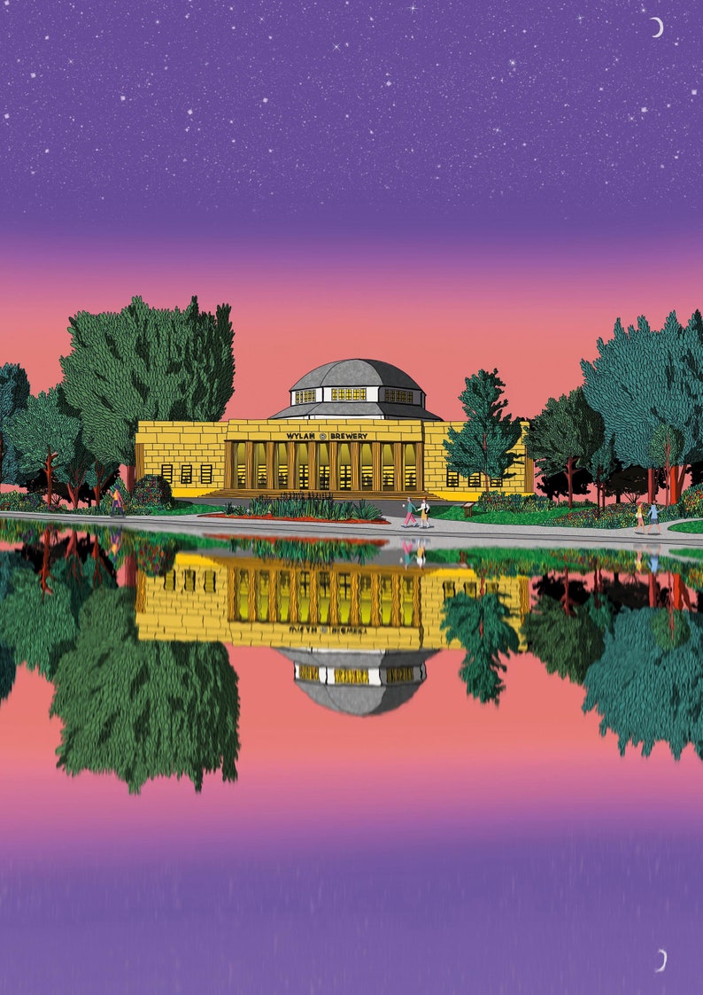 Wylam Brewery Newcastle Upon Tyne impression giclée | Etsy