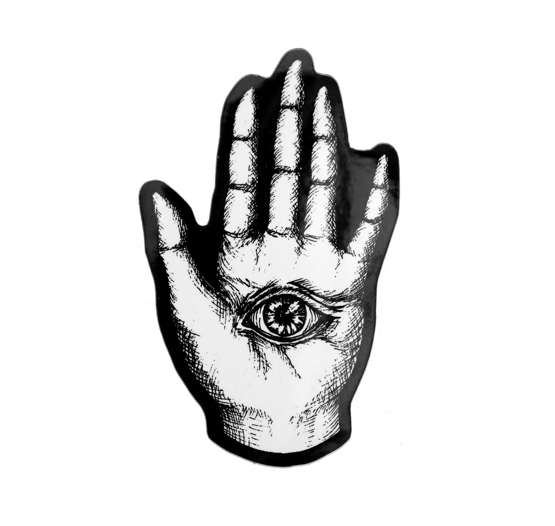 Vinyl Sticker "apotropaion" - Etsy