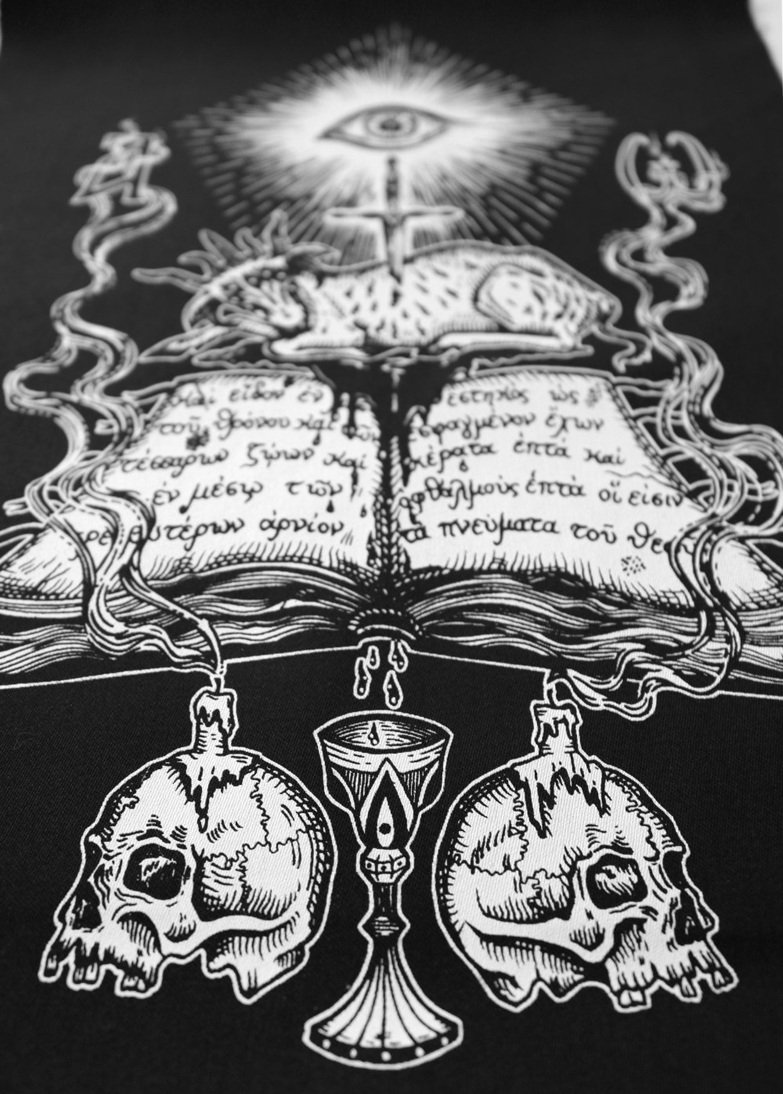 Apocalyptic Lamb - Screen Printed Backpatch - Etsy