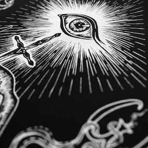 Apocalyptic Lamb - Screen Printed Backpatch - Etsy