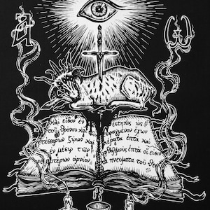 Apocalyptic Lamb - Screen Printed Backpatch - Etsy