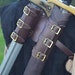 Wolf Double Back Scabbard - Brown Leather - LARP and Cosplay, Kaer ...