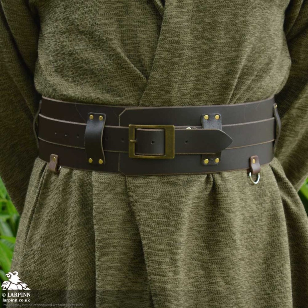 Hero Belt - Classic - Brown - LARP Costume - Etsy