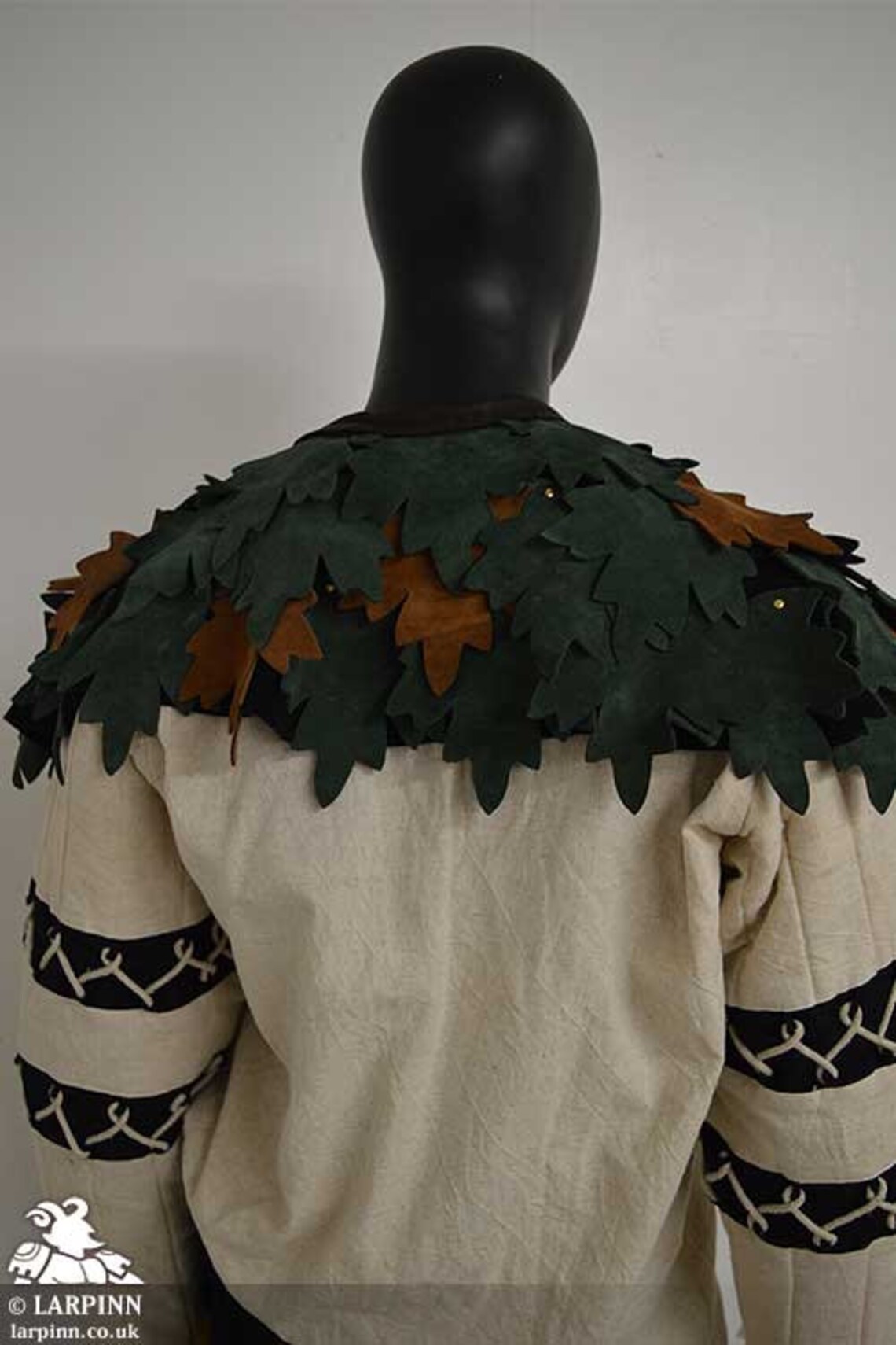 Keyleth Druid Suede Leaf Mantle Larp Cosplay Costume | Etsy