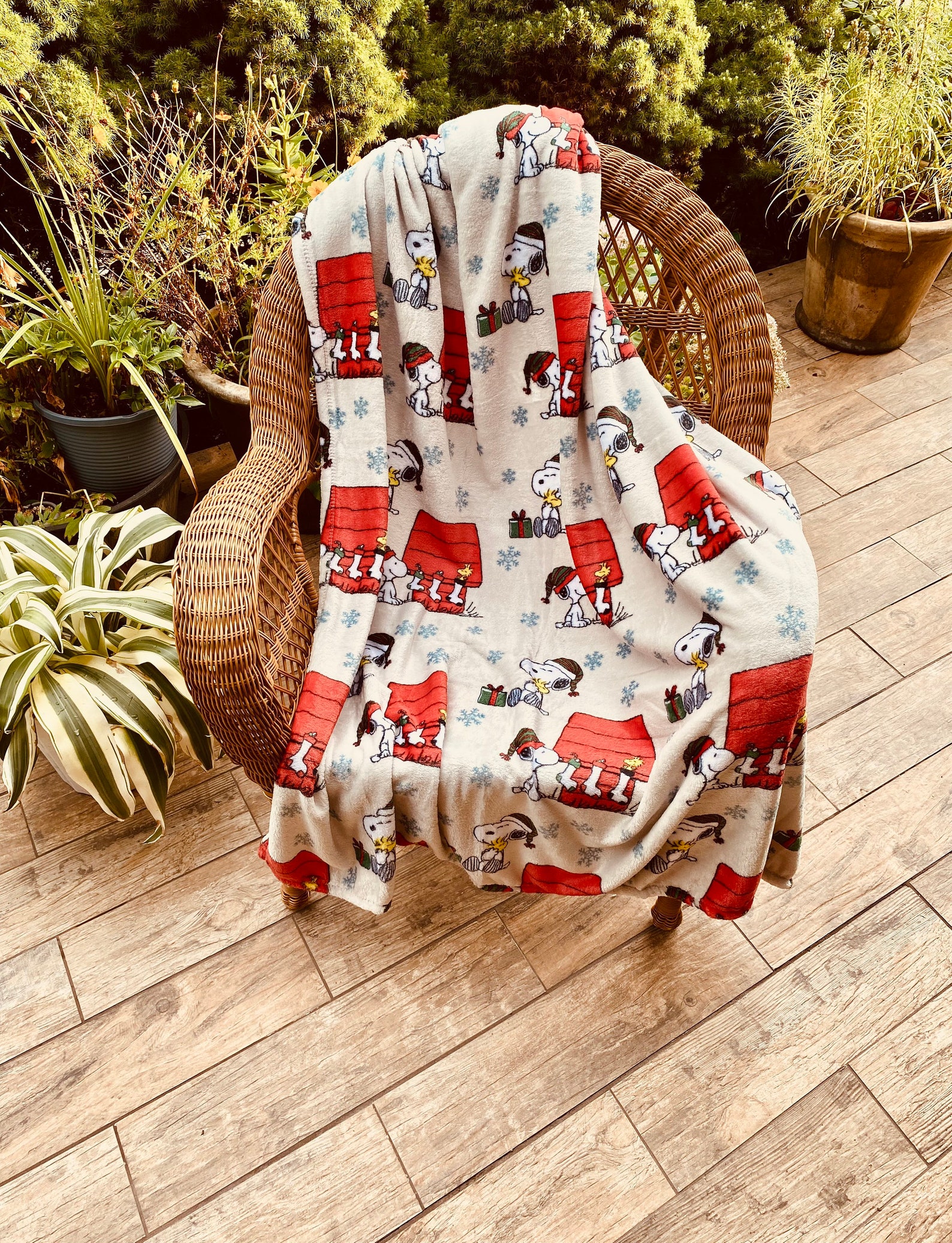 Peanuts Snoopy christmas Throw Collection - Etsy