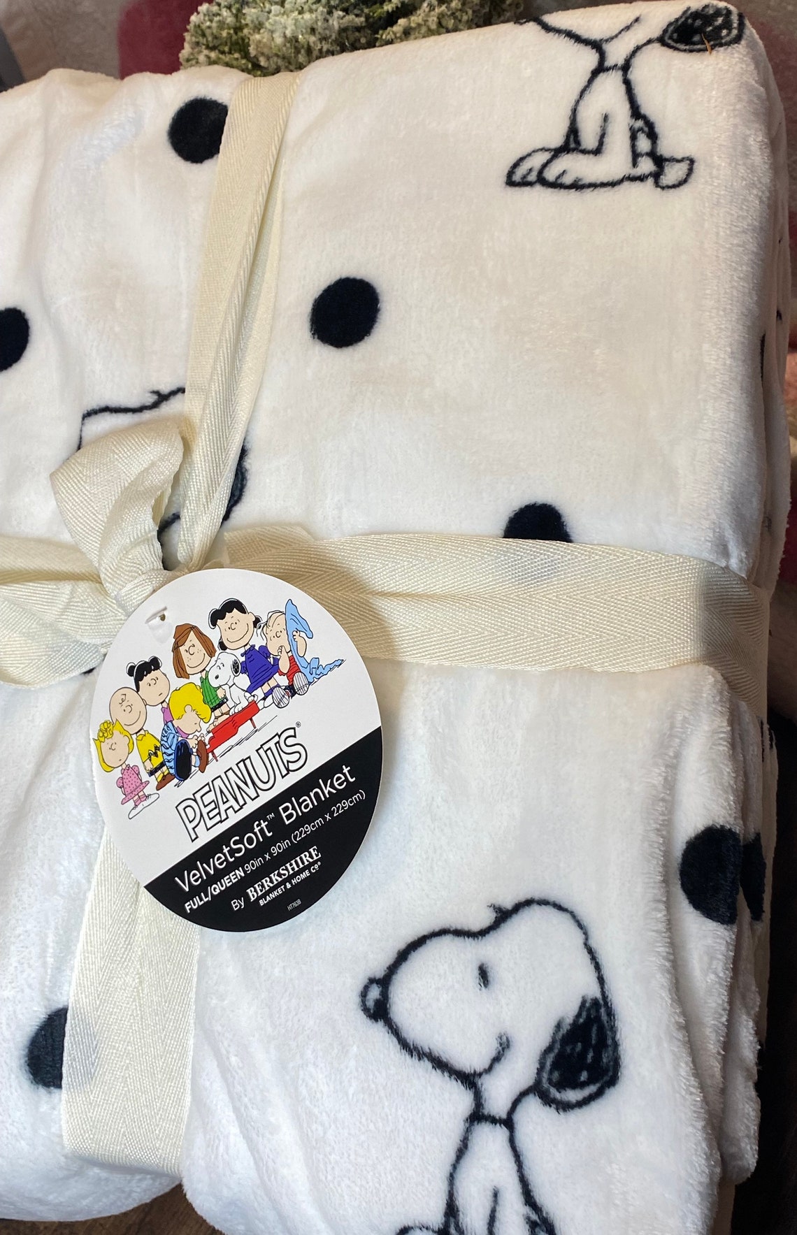 Snoopy Polka Dot Blanket LIMITED EDITION - Etsy